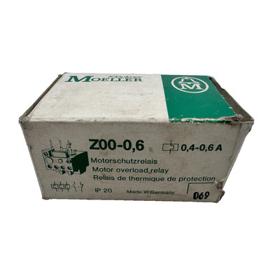 MOELLER Z00-0.6 RELAIS THERMIQUE DE PROTECTION