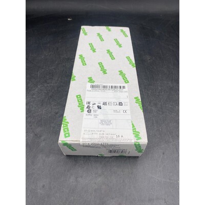 LOT DE 50 WAGO 2002-1771 BORNE SECTIONNABLE ET DE MESURE