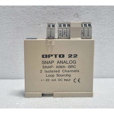 OPTO 22 Snap Analog Snap- AIMA- iSRC 2 Isolated Channels Loo