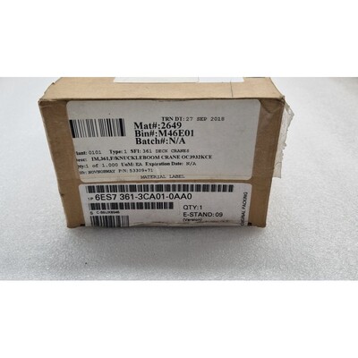 MODULE PLC SIEMENS 6ES7-361-3CA01-0AA0 Livraison Gratuite Ra