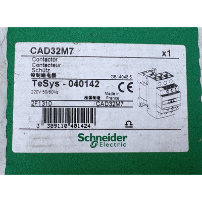SCHNEIDER ELECTRIC CONTACTEUR AUXILIAIRE CAD32M7 x1