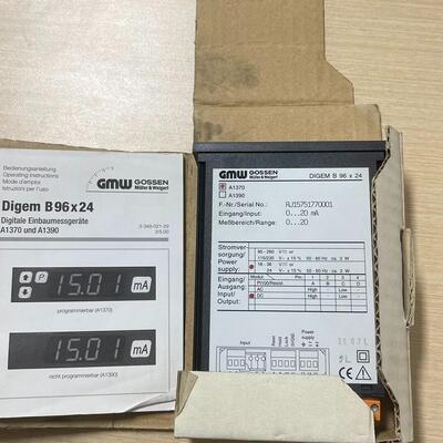 A1370 DIGEM B 96×24 电流表 GMW GOSSEN高森数显测量表议价维修