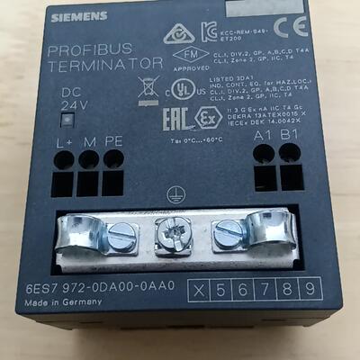 6ES7 972-0DA00-0AA0 终端电阻 PROFIBUS总线工控配件议价维修