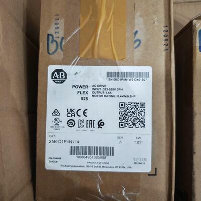 25B-D1P4N114 AB变频器 PowerFlex525交流驱动装置议价维修