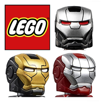 lego 乐高 超英 钢铁侠 mk5 mk41 76125 76124 76131 原封头盔
