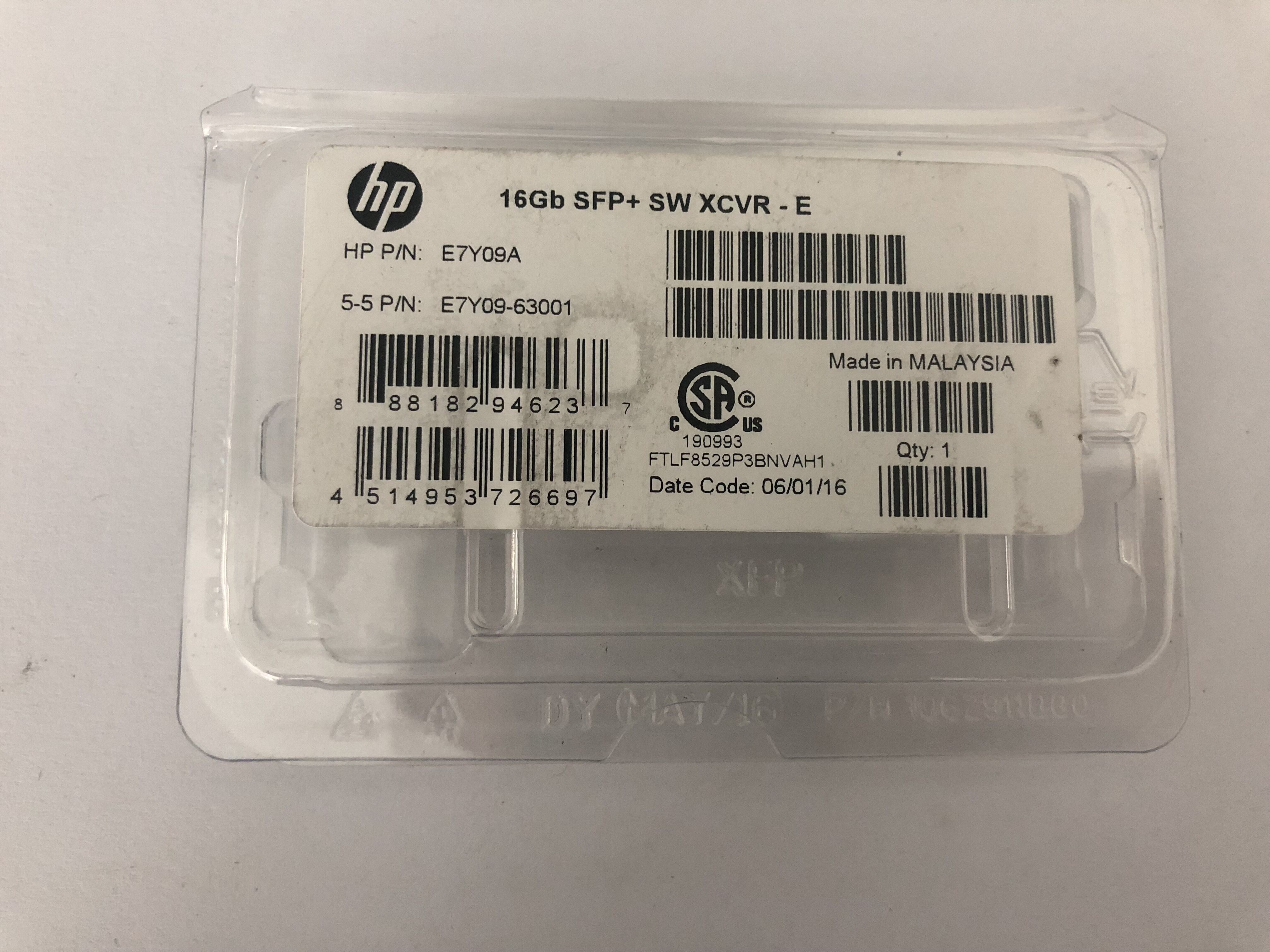 HP E7Y09A E7Y09-63001 SFP+ SW 793443-001原装16GB光纤模块_虎窝淘