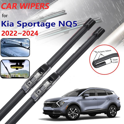 Kia Sportage NQ5汽车雨刮器无骨雨刷片胶条水拨右舵右肽Wiper
