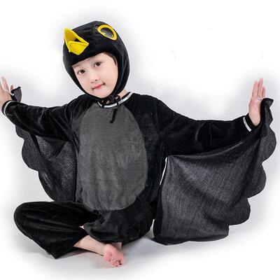 元旦小乌鸦动物演出服装秋冬舞蹈