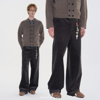 riverstone简约复古灯芯绒休闲裤