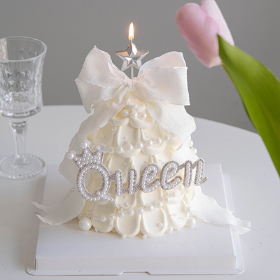 女神节许愿树蛋糕装饰Queen插件