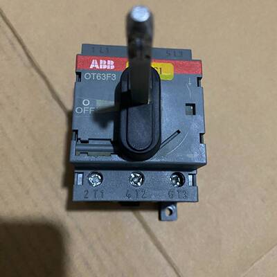议价正品 ABB 隔离开关 OT63F3  三极  导轨安装