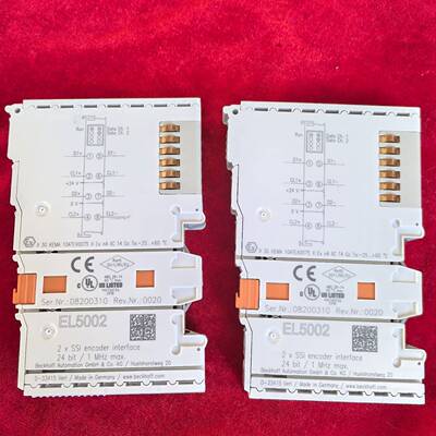 议价倍福BECKHOFF EL5002 SSI编码器接口模块，1