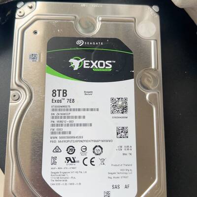 议价全新 ST8000NM0075 8TB SAS  0通电