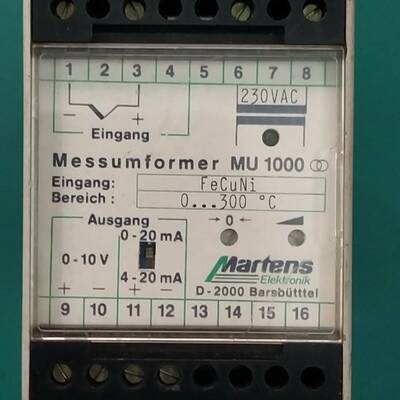 议价意大利martens量度继电器和控制器