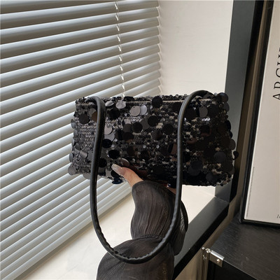 韩系小众质感洋气单肩腋下包