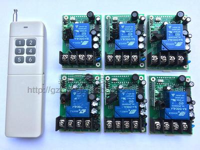 多路大功率交流电机抽水泵遥控器