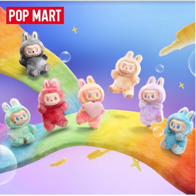 POPMART泡泡玛特LABUBU123代前方高能系列搪胶挂件拉布布盲盒礼物