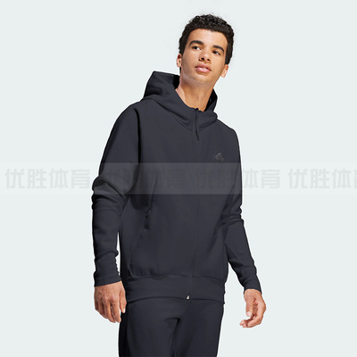 Adidas阿迪达斯ZNE HOODED男子运动休闲连帽夹克外套 IN5089