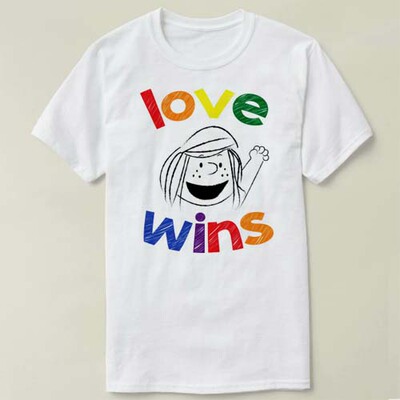 LOVEWINSPEANUTSSTYLE文化衫恤男