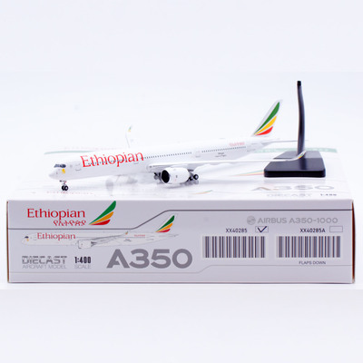 1:400 JCWings 合金客机模型 埃塞俄比亚航空A350-1000XWB ET-BAX