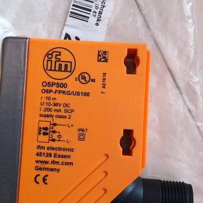 可维修全新易福门激光传感器 05P500 一个，库