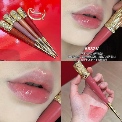 CL路铂廷细高跟唇釉882V礼盒装