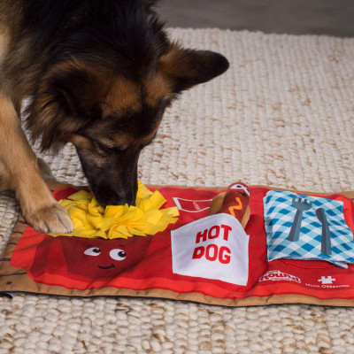 代购一个月 Outward Hound 狗狗益智藏食游戏垫互动嗅闻丰容玩具