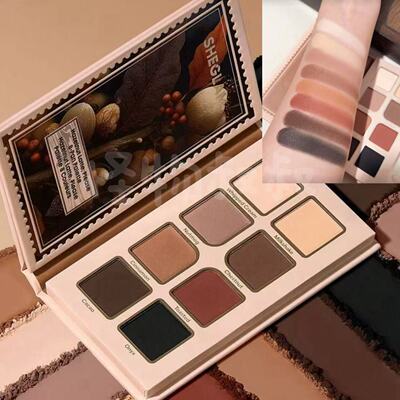 榛果拿铁！sheglam八色眼影盘
