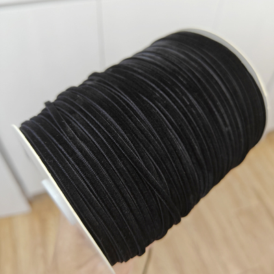 三顶A3T植绒带黑色1分0.3cm辅料