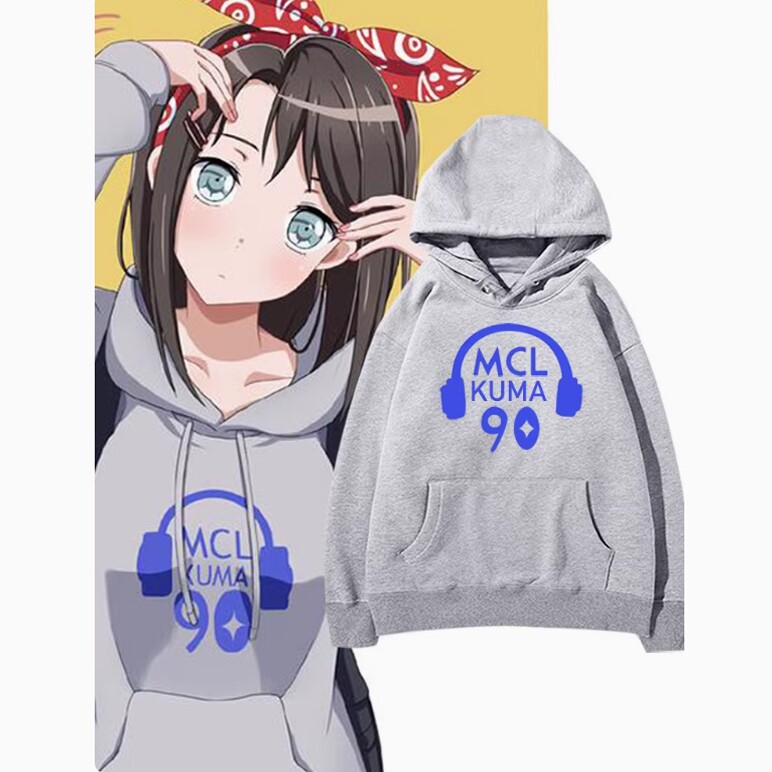 动漫游戏《BanG Dream!》奥泽美咲同款cos卫衣男女秋冬衣服上衣