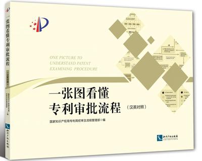 正版 一张图看懂专利审批流程(汉英对照) 国家知识产权局专利初审及流程管理部
