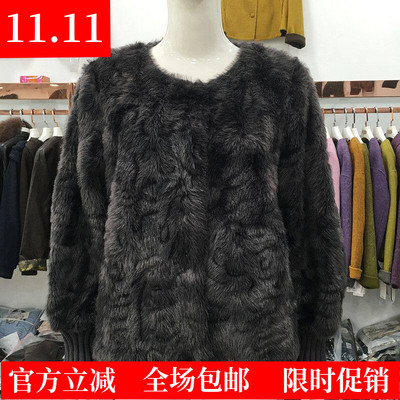 卓尚26N-D0359 高档貂绒皮草外套女冬季新款洋气短款皮毛一体上衣