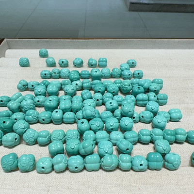 DIY镁矿柿柿如意diy配件手工编织手绳项链文玩佛珠时尚配饰品隔珠