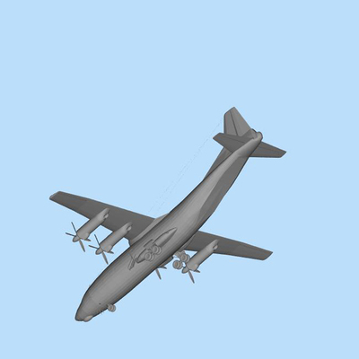 安12运输机模型01200515三维图纸（STL格式）