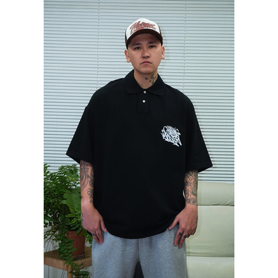 ChillingMaster宽松街舞POLO衫