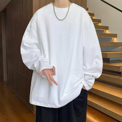 入选纯棉长袖T恤长年热销榜