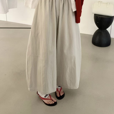 ULOUR/U粒-弯刀裤档口爆款版型超级百搭人手神裤休闲裤20178