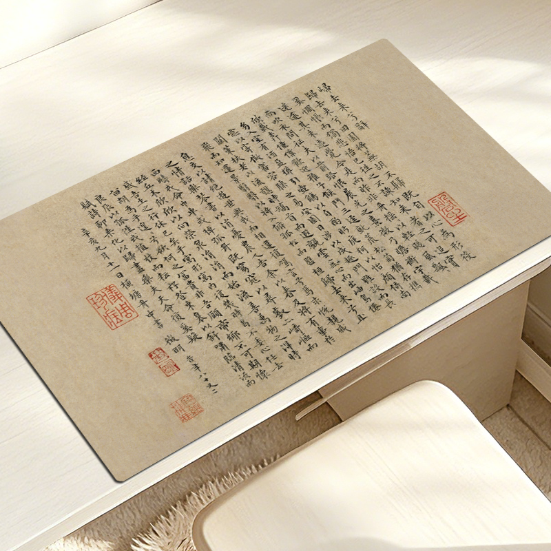 文征明小楷陶渊明归去来兮辞书法适合写字桌垫环保精品长鼠标垫