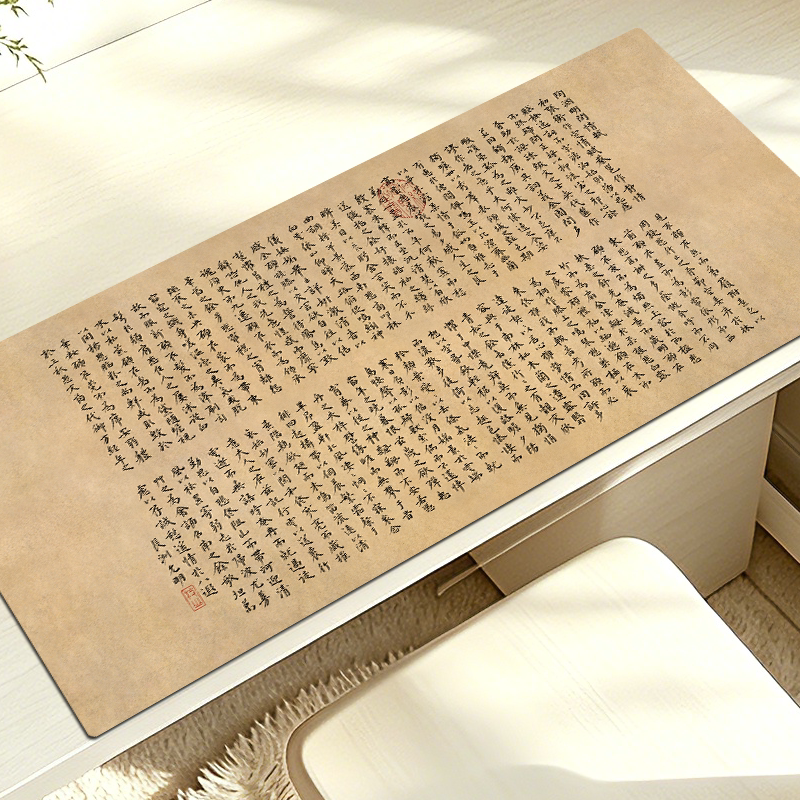 祝允明小楷陶渊明闲情赋书法字帖精品环保写字办公桌垫台垫鼠标垫