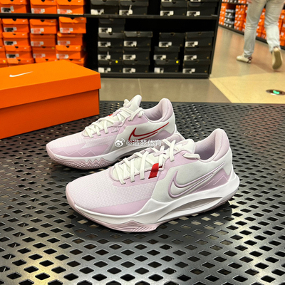Nike/耐克Precision 精密6低帮轻便耐磨实战运动篮球鞋DD9535-100