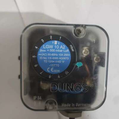 议价DUNGS冬斯压力开关LGW10A2 德国原装 拆机件 成色