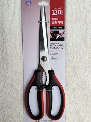 韩国GGOMI抗菌不锈钢厨房剪刀