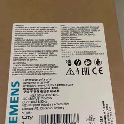 议价软起动器3RW4038/3038- 1BB04 3RW402可维修
