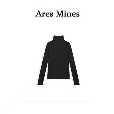 【盛朗熙AresMines】尽情自我 32支满分美丽诺高领秋冬针织打底衫
