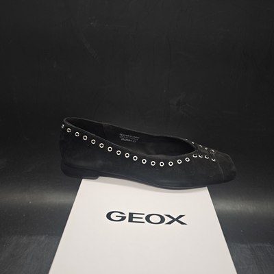 专柜撤柜25新品GEOX健乐士女鞋舒适百搭低跟单鞋153048-99