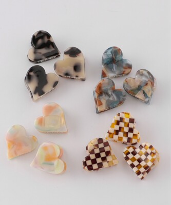 日本ANEMONE小抓夹日系爱心发饰