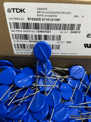 西门子压敏电阻 S20K275 西门子EPCOS B72220S0271K101