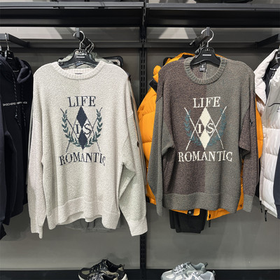 斯凯奇男女圆领套头卫衣