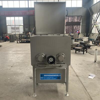 商用真空馅机机料肉丸饺子馅自动搅拌不锈JRF钢拌双轴拌馅机按需