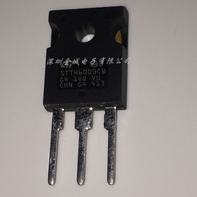 STTH6003CW TO247全新现货  TO3P 全新快恢复二极管,